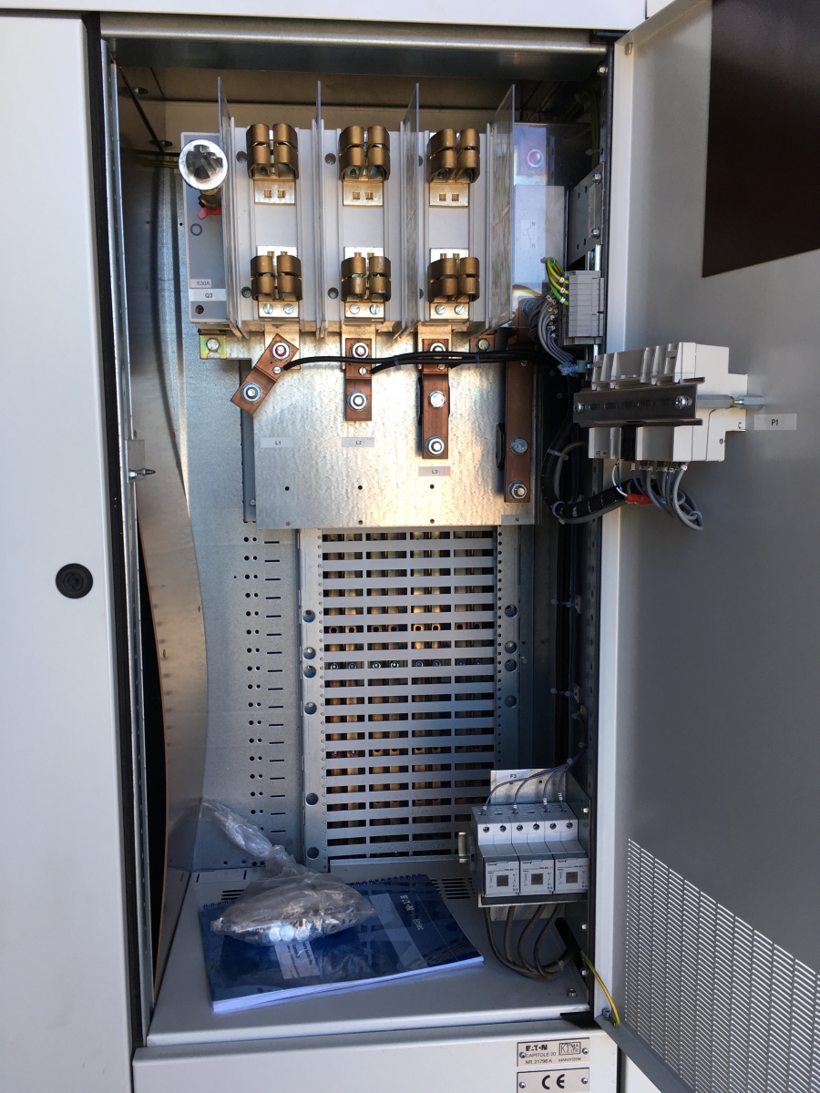 630 ampere Eaton Capitole 40 STS stroomverdeelkast met ABB EK370 550A ...